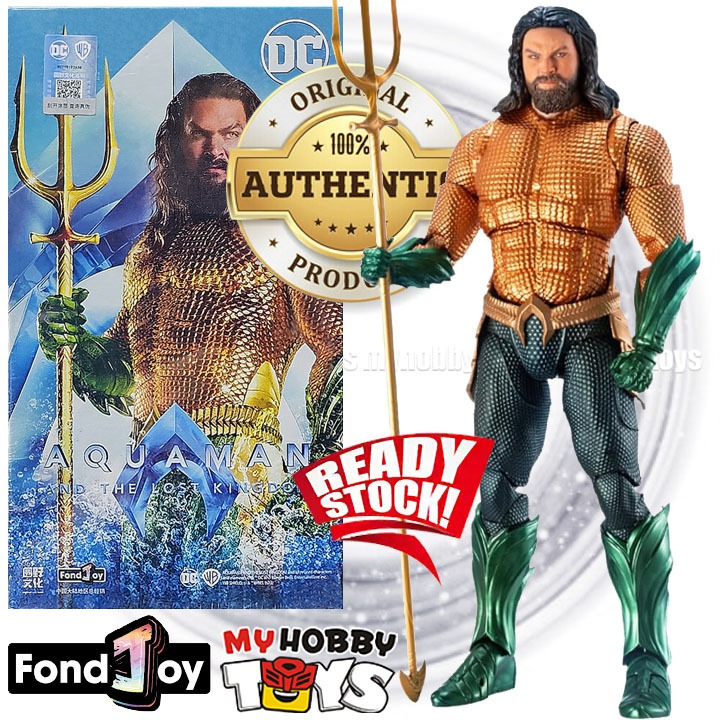 Fond Joy DC Superheroes Action Figures Series - 1/9 Scale Aquaman ...