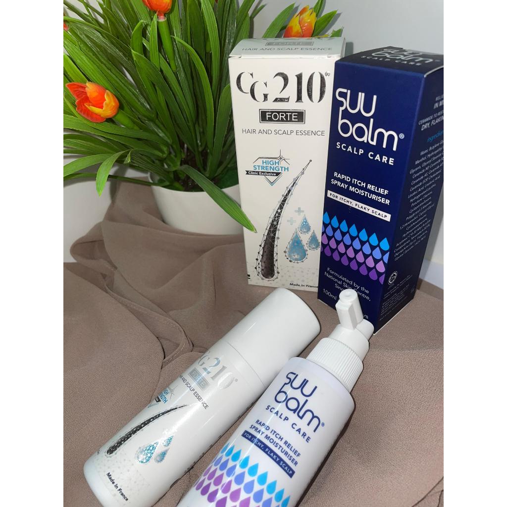 CG210 FORTE HAIR AND SCALP ESSENCE + SUU BALM SCALP SPRAY | Shopee Malaysia