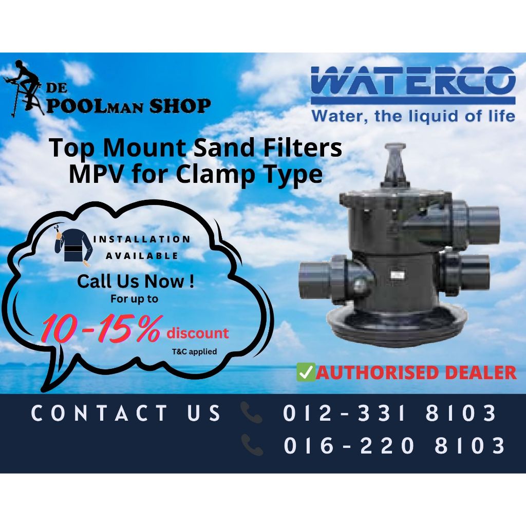 Waterco MPV Clamp Type for Top Mount Sand Filters - 22804456 | Shopee ...