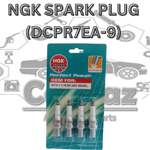 ORIGINAL NGK SPARK PLUG (DCPR7EA-9) PERODUA ALZA 1.5, MYVI 1.3 1.5 ...