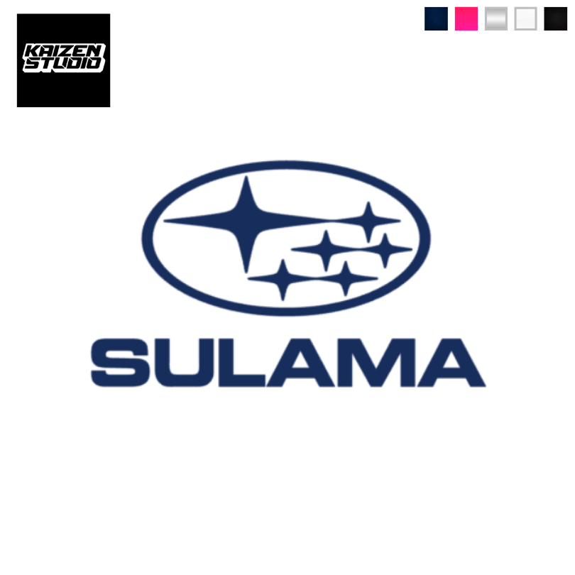KAIZEN STUDIO Sulama Subaru Meme Jokes Car WRX XV Cermin Vinyl Cutting ...