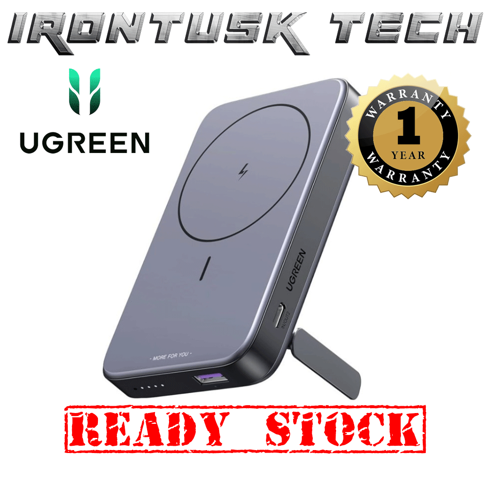 UGREEN UG-PB206-15086 10,000 MAH Magnetic Wireless 20W Power Bank ...