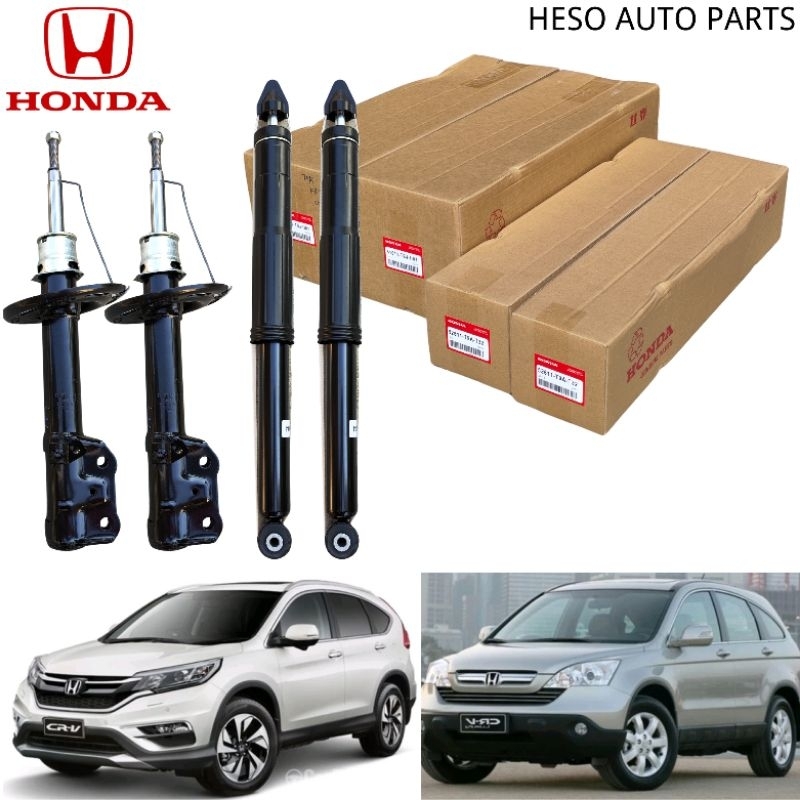 🇹🇭GENUINE HONDA CR-V SWA , CR-V TOA CRV FRONT DEPAN, REAR BELAKANG ABSORBER GAS & MOUNTING COVER ...
