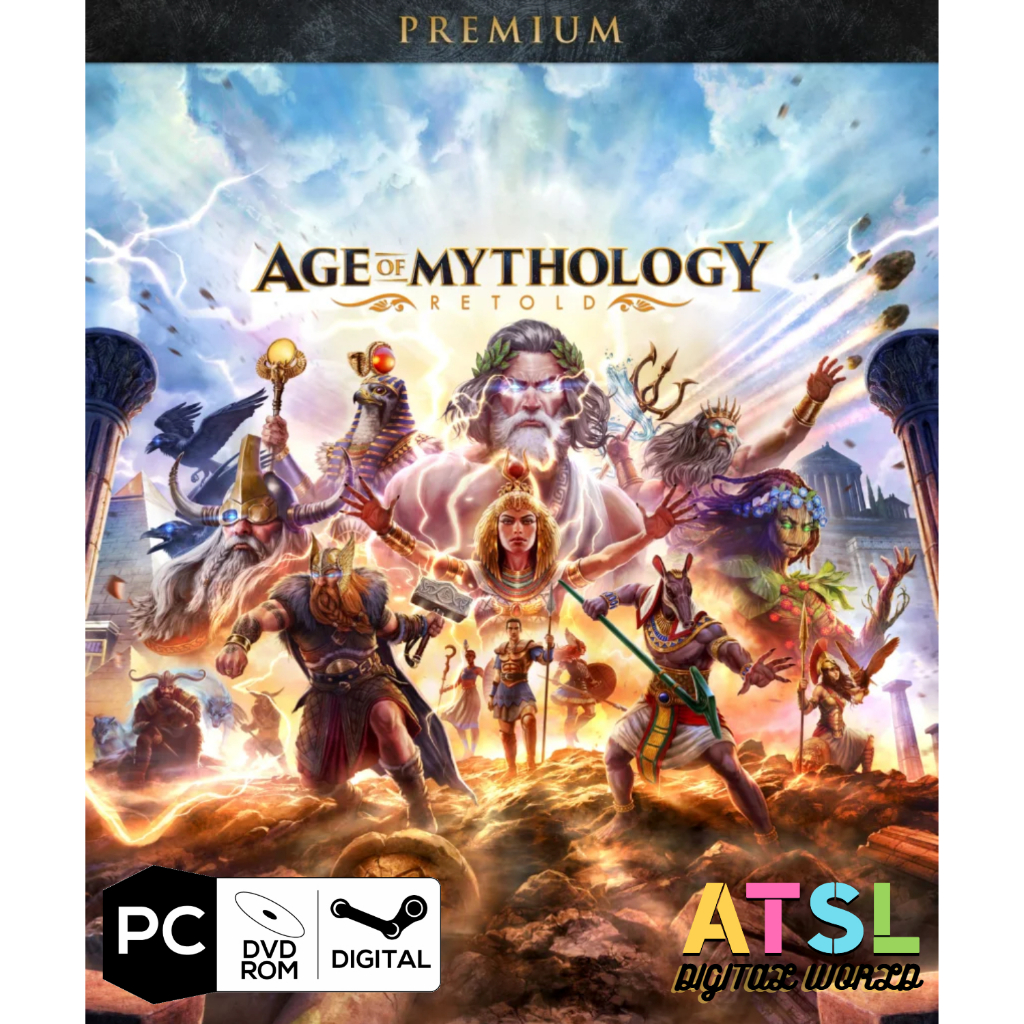 [Original PC Game] Age of Mythology: Retold Premium Edition (v18.34798 ...