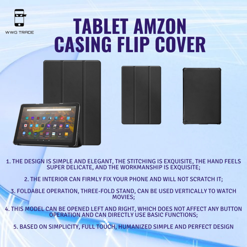 [NEW] TABLET AMAZON CASING FLIP COVER DESIGN | READY STOCK MALAYSIA ...