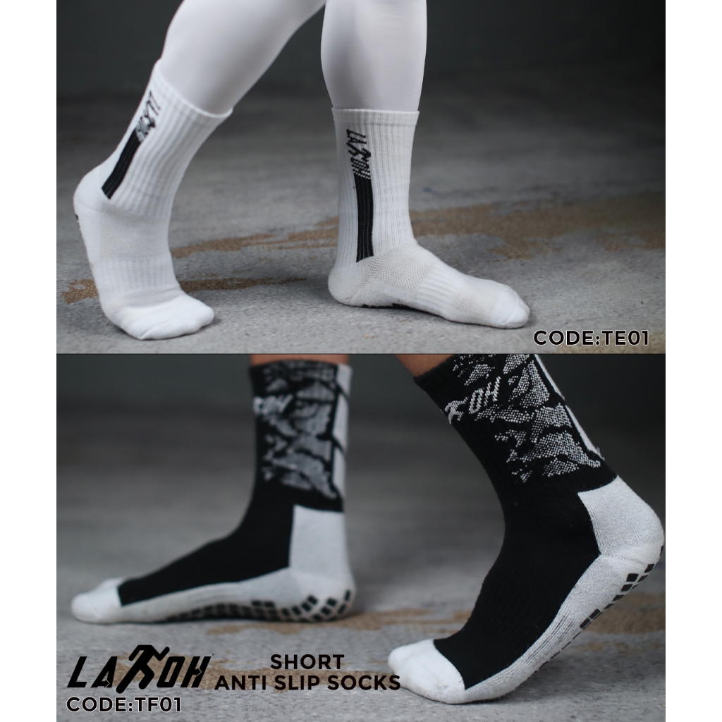 LAKOH Original(TE,TF) Anti Slip Socks/Stokin Anti Slip Pendek/Sport ...