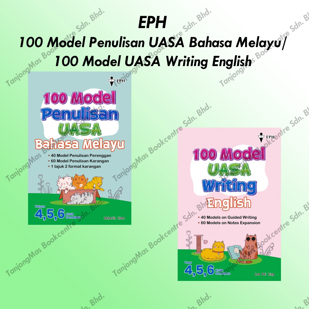 EPH- 100 Model Penulisan UASA Bahasa Melayu Tahun 4,5,6 / 100 Model ...
