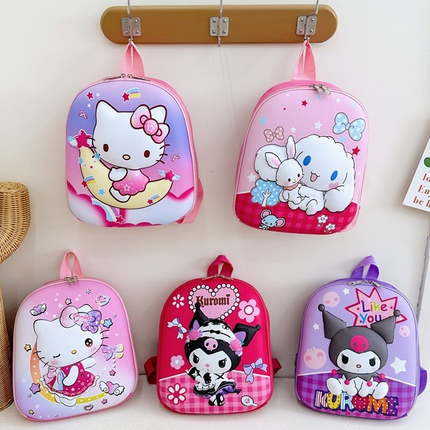 Sanrio kartun beg galas kanak-kanak Lelaki/Perempuan beg galas haiwan ...