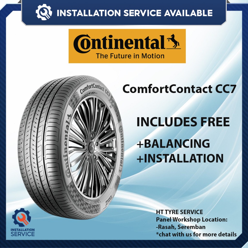 [Installation Available] CONTINENTAL ComfortContact CC7 Tayar Tyre 12 ...