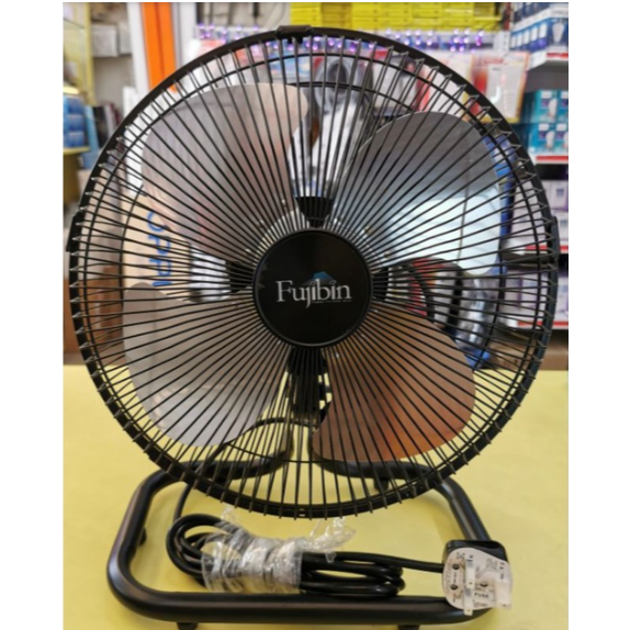 (Fujibin) Floor Fan 12" FBP-12MC (BLACK)1 year warranty | Shopee Malaysia
