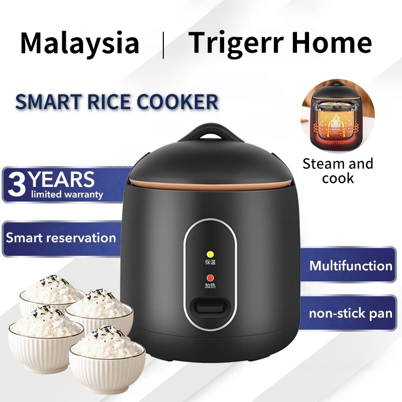 1.2L Mini Rice Cooker Periuk Nasi Elektrik Kecil Cooking Pot Electric ...