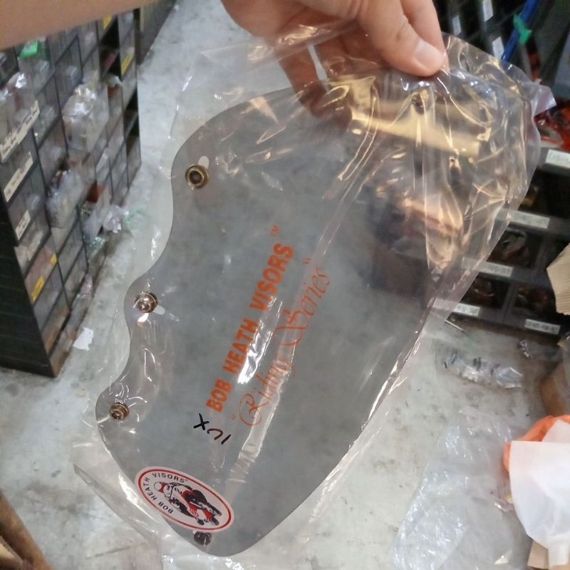 BOB HEAD VISOR 3BUTTON Clear Original | Shopee Malaysia