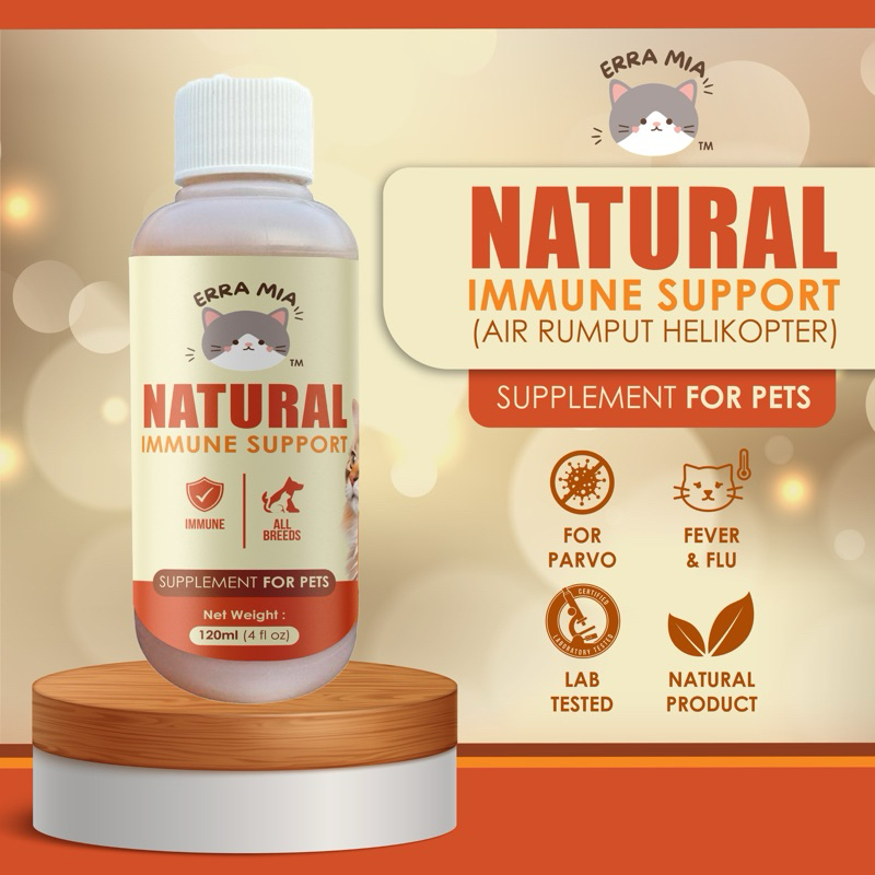 NATURAL IMMUNE SUPPORT AIR RUMPUT HELIKOPTER ERRA MIA | Shopee Malaysia