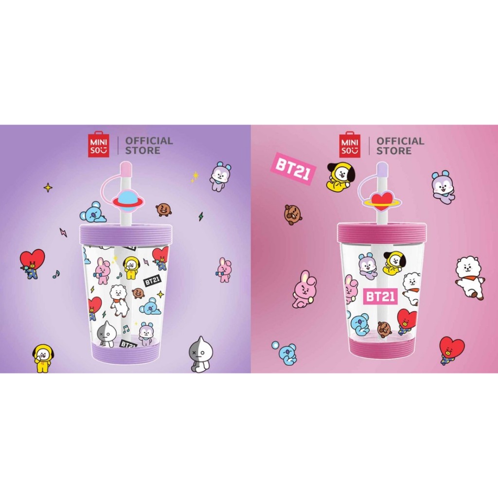 BT21 X MINISO BTS Mini tumbler | Shopee Malaysia