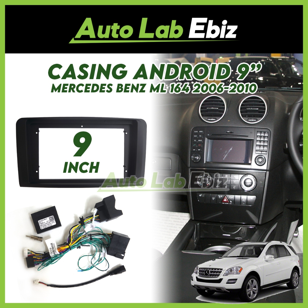 Mercedes Benz ML 164 2006-2010 Android Player Casing 9" inch with ...