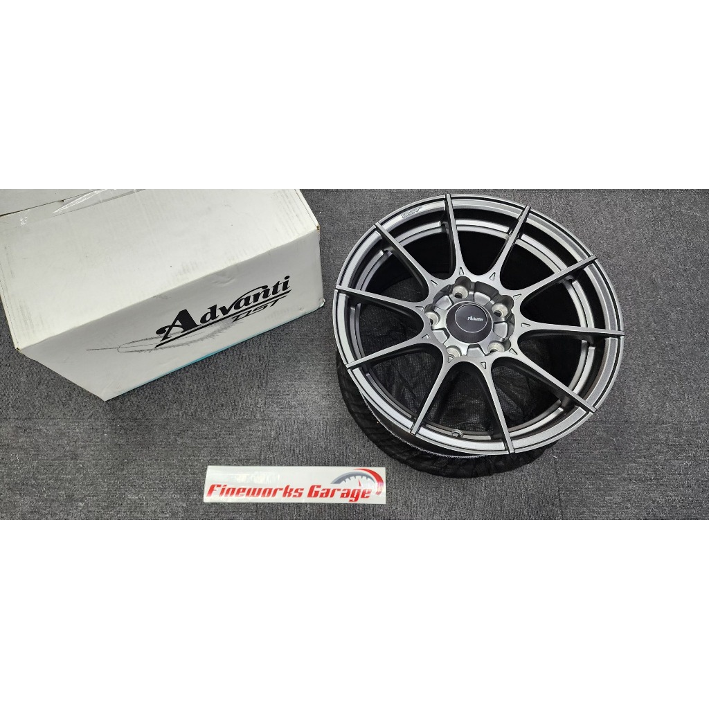 ADVANTI N719 15 INCH 15x7.5 5x114.3 ET35 ULTRA LIGHT WEIGHT RIM 5.5KG ...