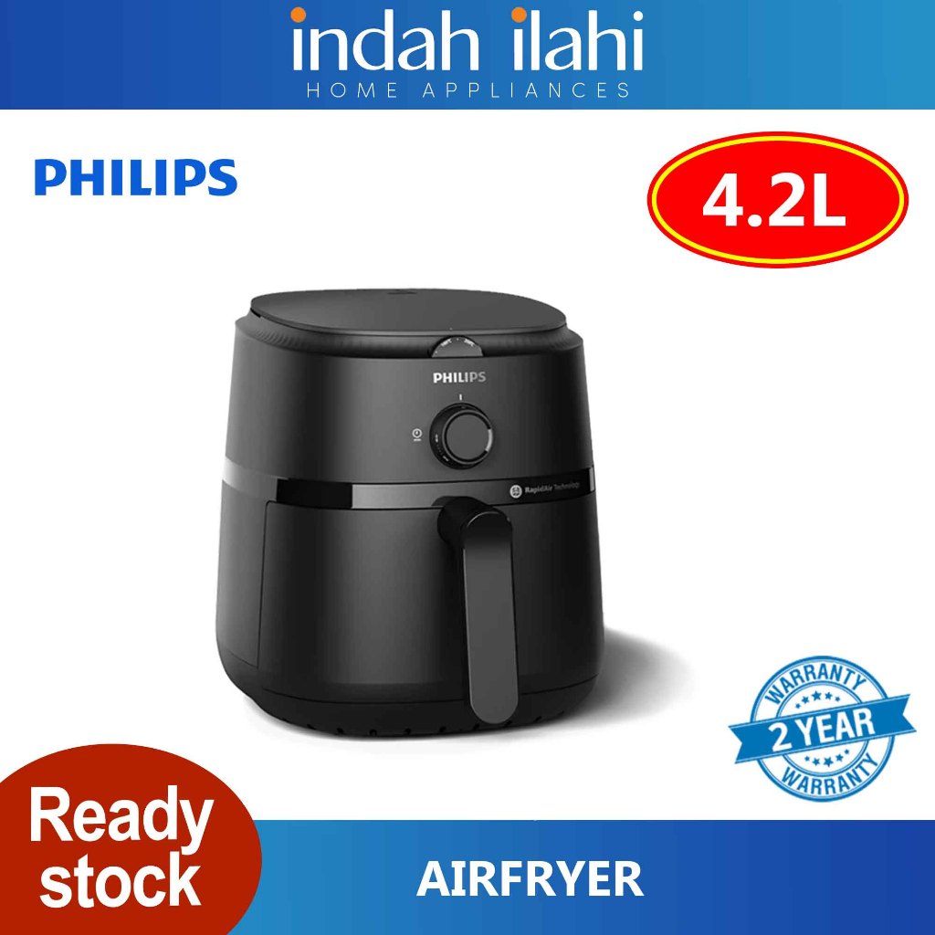 Philips 3.7L Airfryer 3000 Series HD9100/20 HD9100/80 (BK) | Shopee ...