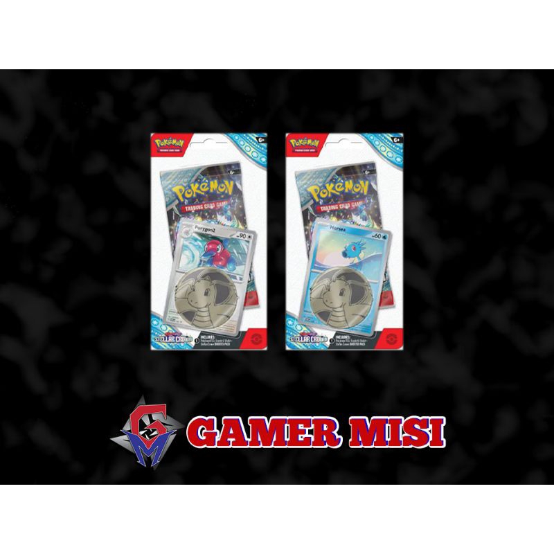 POKEMON TCG SV07 : STELLAR CROWN CROWN CHECKLANE BLISTER (NEW) | Shopee ...