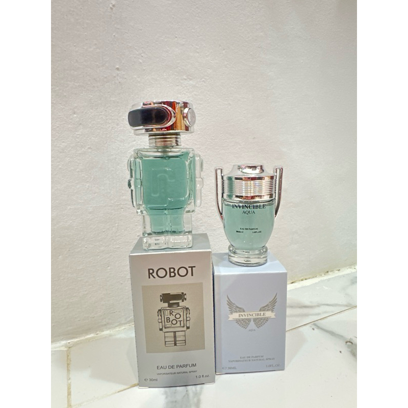 COMBO PERFUME MINITURE MEN ROBOT 30ML+ INVICTUS 30ML | Shopee Malaysia