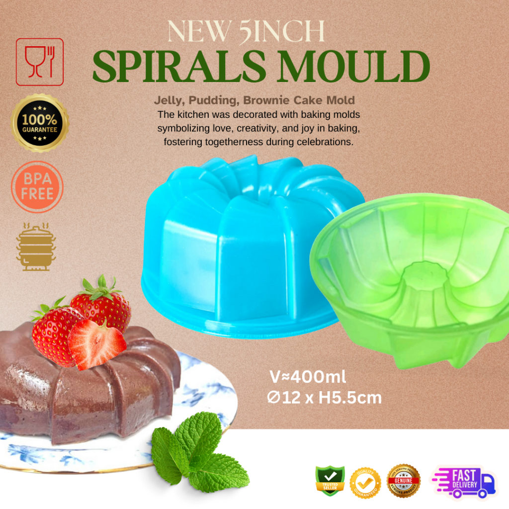 ACUAN KASWI VIRAL/KUIH KASWI GEDIK/MOLD KASWI/TWISTER PUDDING/JELLY ...
