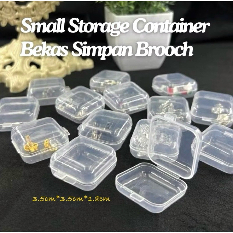 Elegant Brooch 1pc Bekas Simpan Brooch Pin Kerongsang Kecil Kotak ...