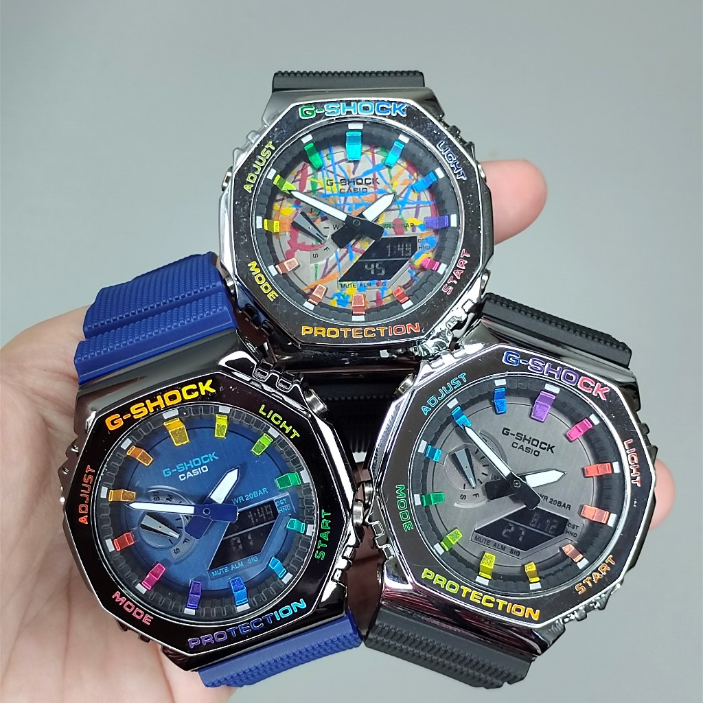 GM-2100 TMJ STAINLESS STEEL BEZEL ANALOG-DIGITAL SPORT WATCH SERIAL ...