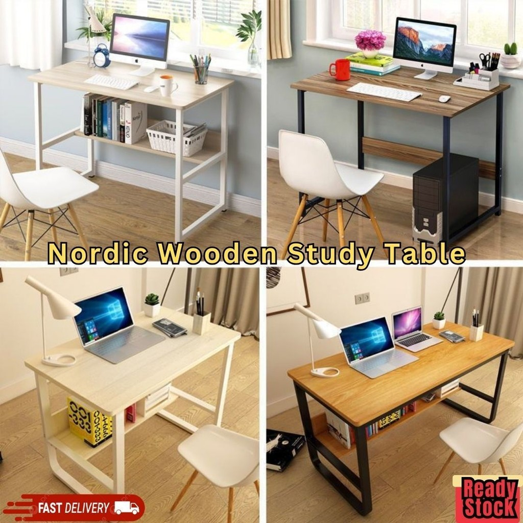 Computer Table/ Table/ Desk/ Office Table/ Study Table | Shopee Malaysia