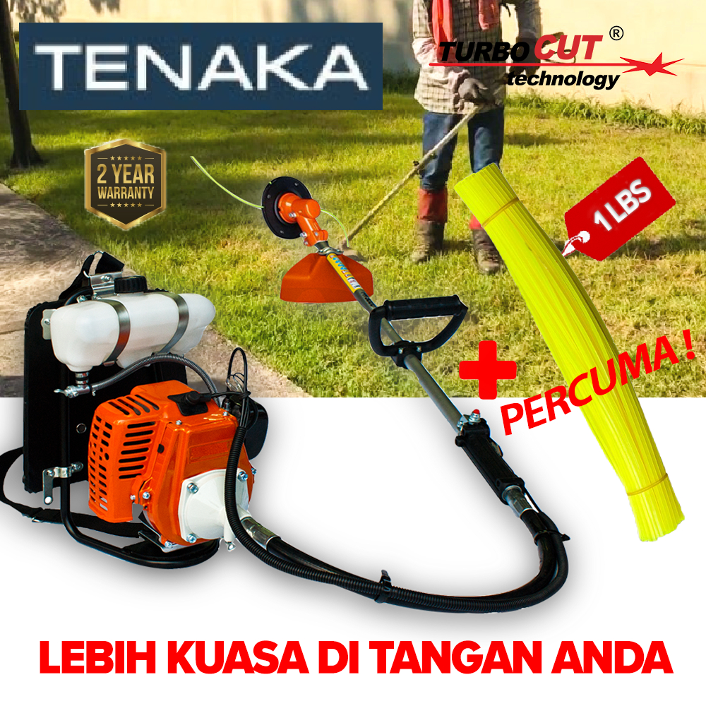 【FREE TALI NYLON】TENAKA/BRAVADO BG328 Super Heavy Duty Garden Trimmer ...