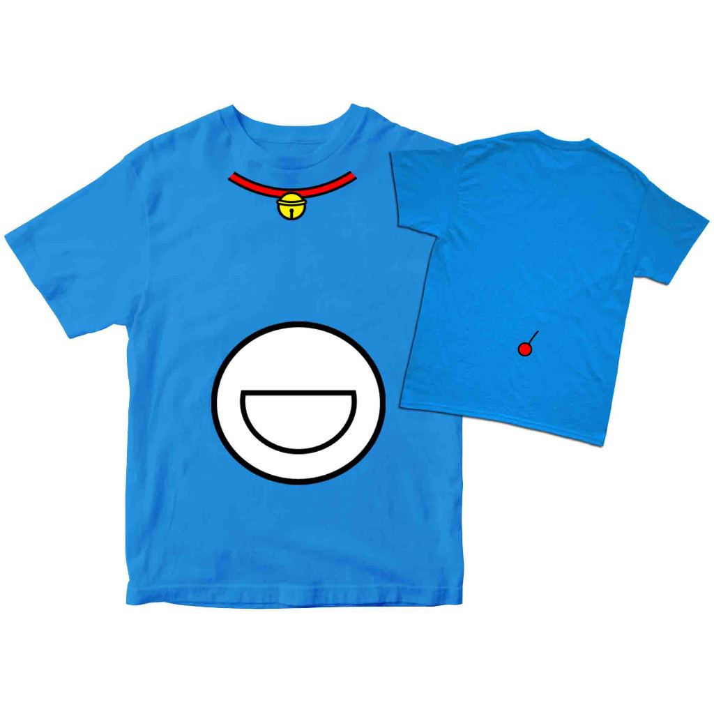 TSHIRT COTTON DORAEMON SUIT Design Premium- Kids / Couple / Family T ...