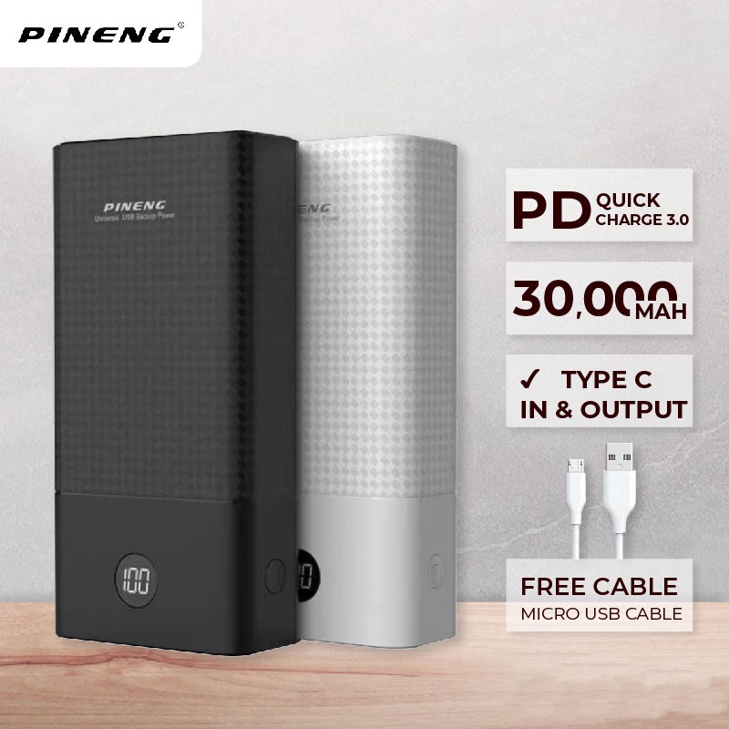 100% Original Pineng PN-899PD 30000Mah Quick Charge 3.0 Powerbank ...