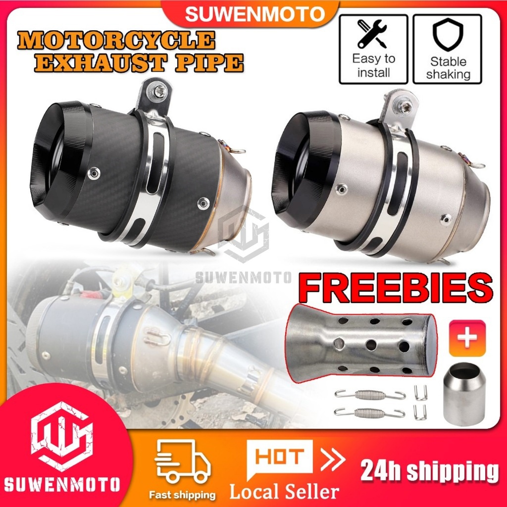 51MM Inlet Muffler Pipe Exhaust Pipe AR Austin Racing EKZOS For R6 mt09 ...