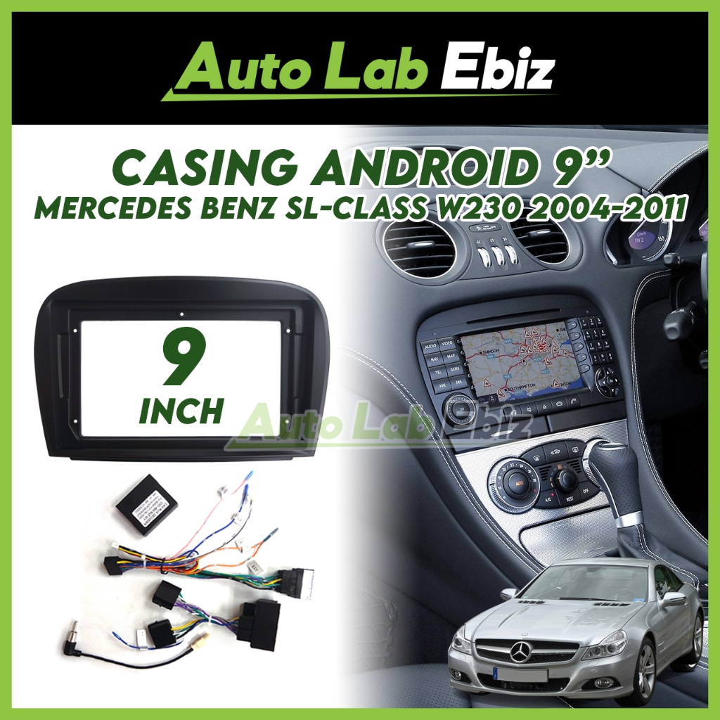 Mercedes Benz SL-Class W230 2004-2011 Android Player Casing 9" inch ...