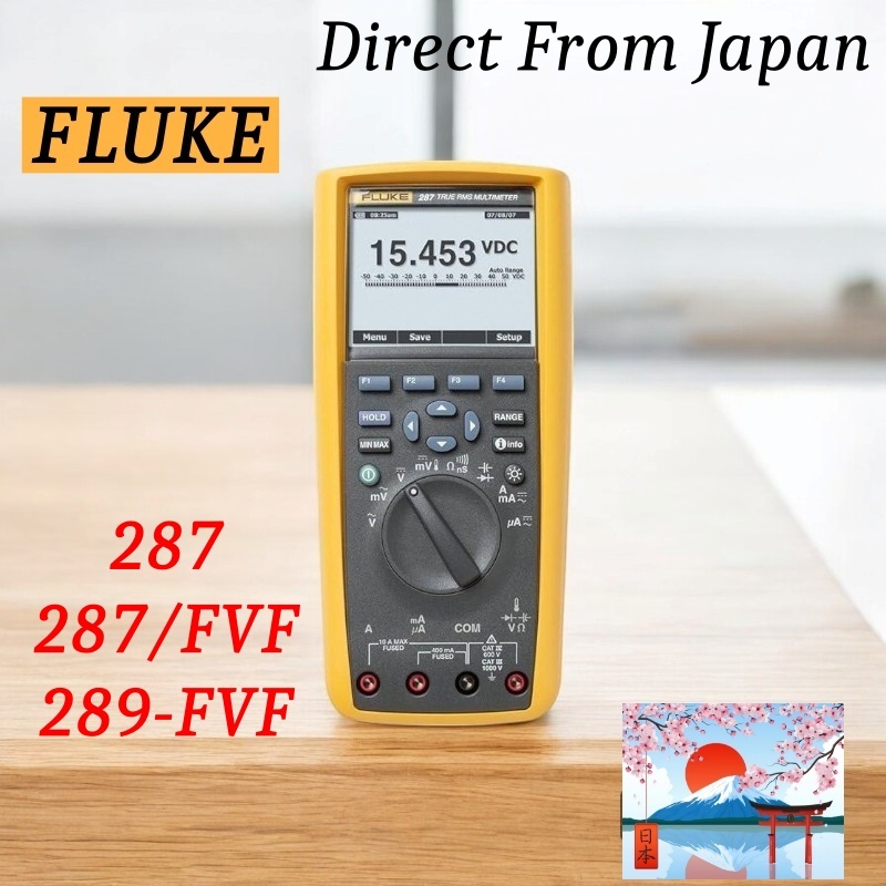 FLUKE Digital Multimeter Combo Kit 287/FVF FLUKE Digital Multimeter 287 ...