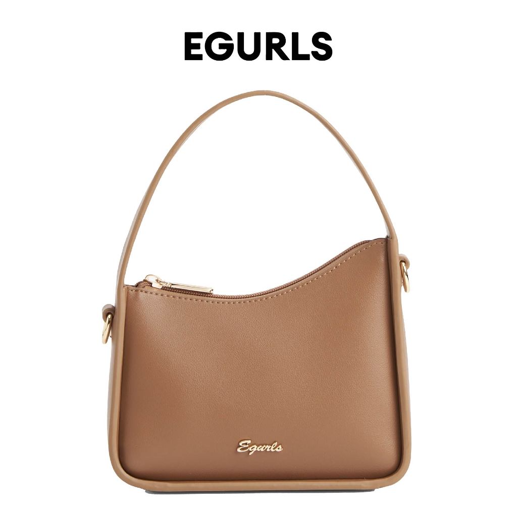 EGURLS 1056 PU Shopper Bag (Black/Khaki/Brown/Beige/Nude) [Malaysia ...
