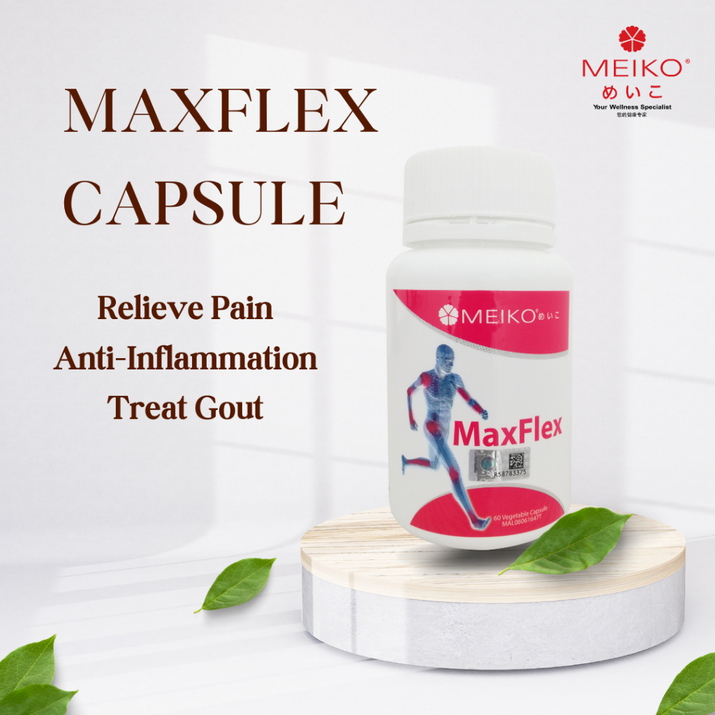 MEIKO Maxflex Joint Care Support Relieve Pain/Anti-Inflammation/Gout/Rheumatoid Arthritis ...