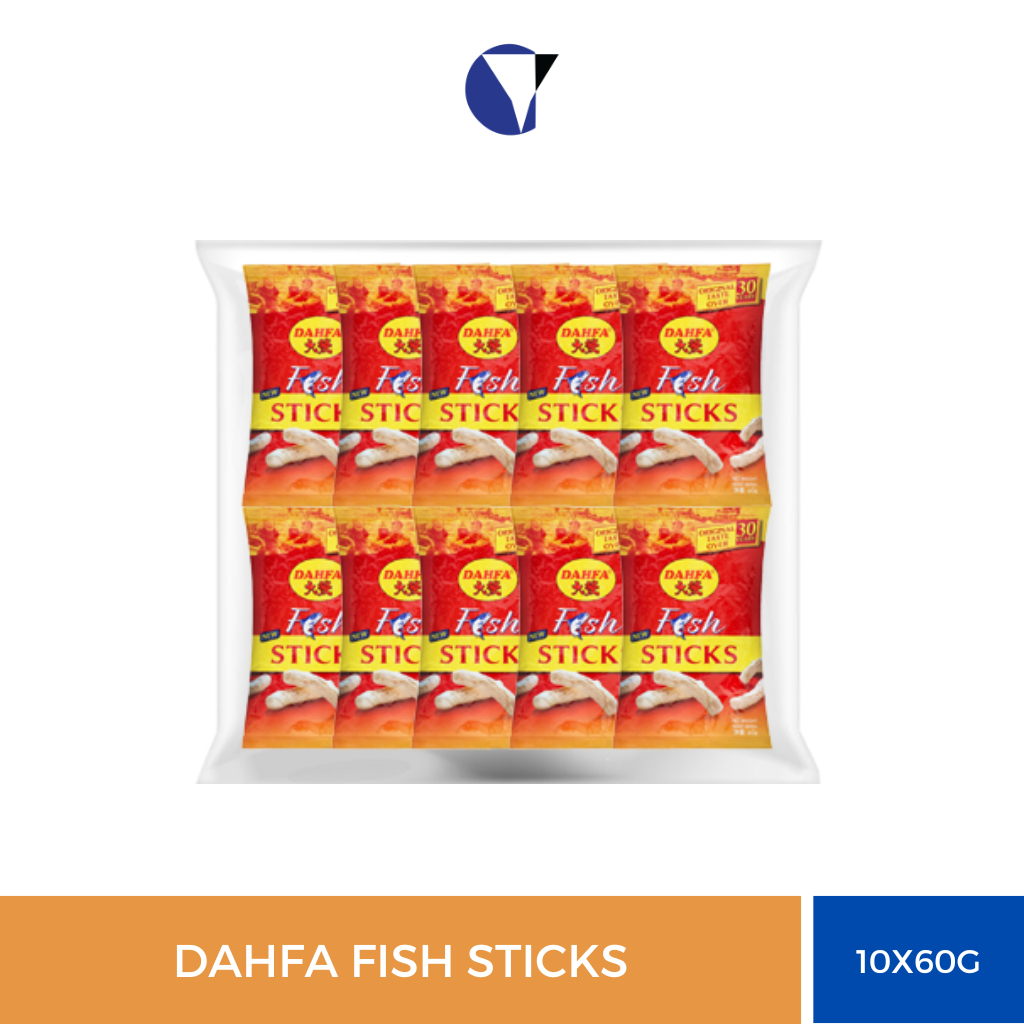 (10X60G) DAHFA FISH STICKS | Shopee Malaysia