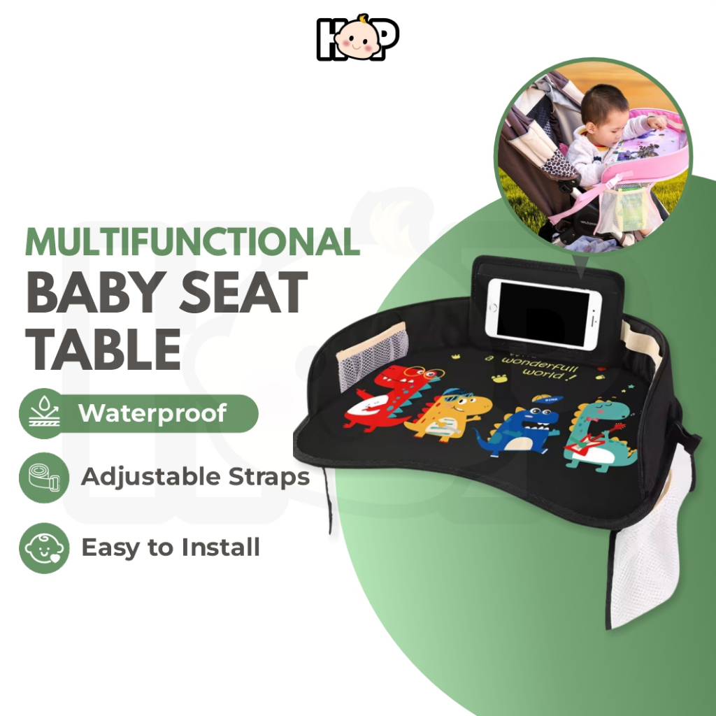 Multifunctional Baby Car Seat Table Baby Travel Essentials Car Seat ...