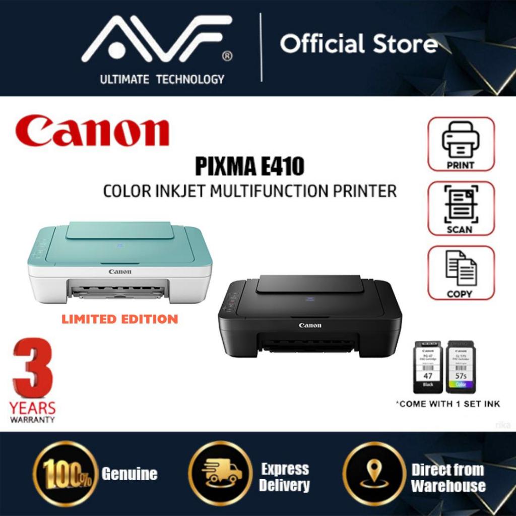 CANON PIXMA E410 INKJET PRINTER Printing Office | Shopee Malaysia