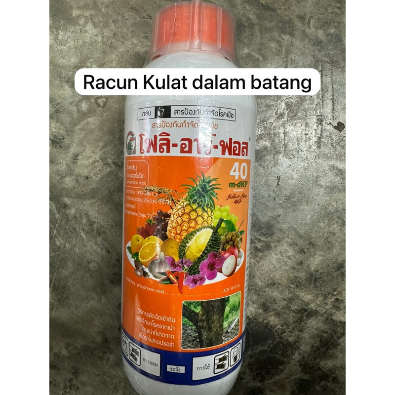 FOLI-R-FOS 40 Racun suntikan kulat reput akar, merawat penyakit pokok ...