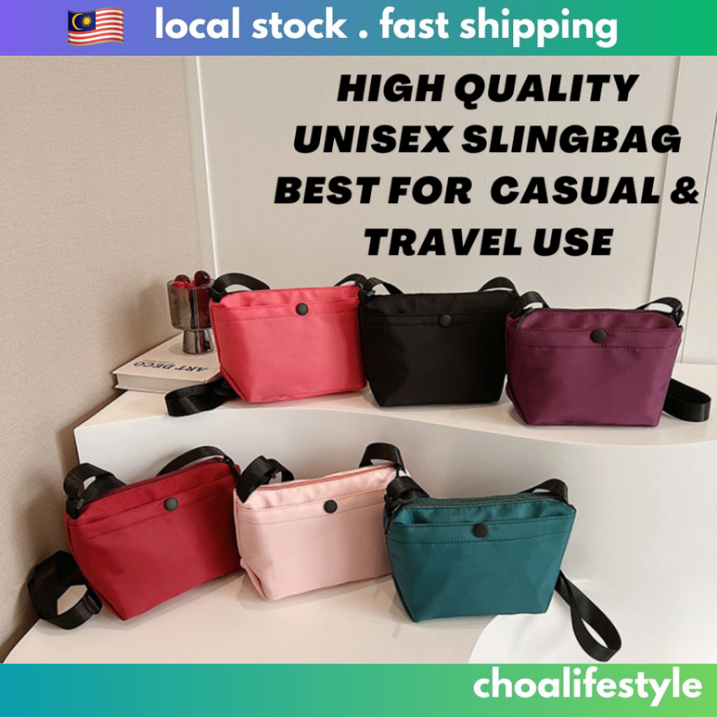 Nylon Sling Bag Women Beg Tangan Wanita Murah Korean Style Sling Beg ...