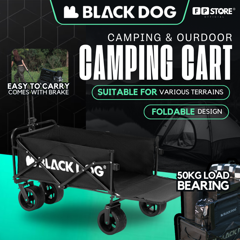 [ COD READY STOCK ] BLACKDOG City Walk Wagon Trolley With Brake ...