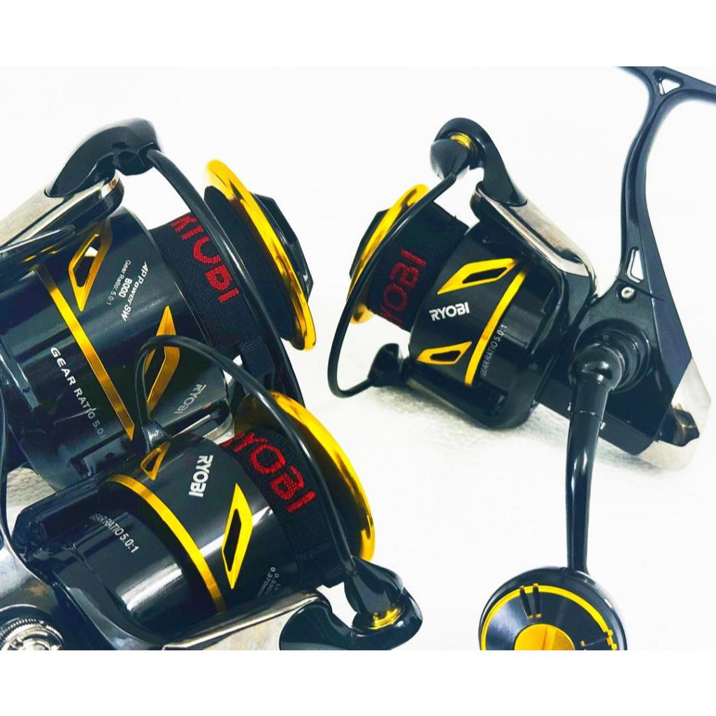 RYOBI AP POWER SW (FREE TALI BRAIDED, HOOK, SNAP) SALT WATER POWER FISHING REEL (NEW) | Shopee ...