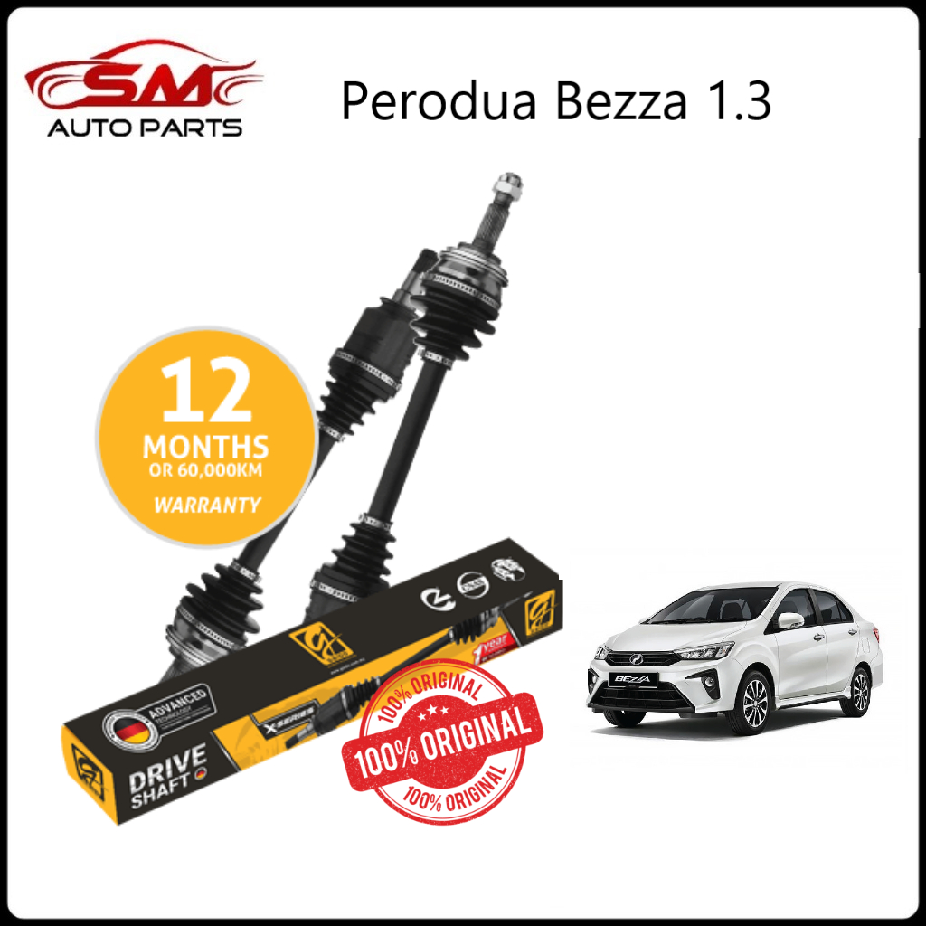 Gaido Drive Shaft - Perodua Bezza 1.3 ( Warranty 1Year or 60,000km ...