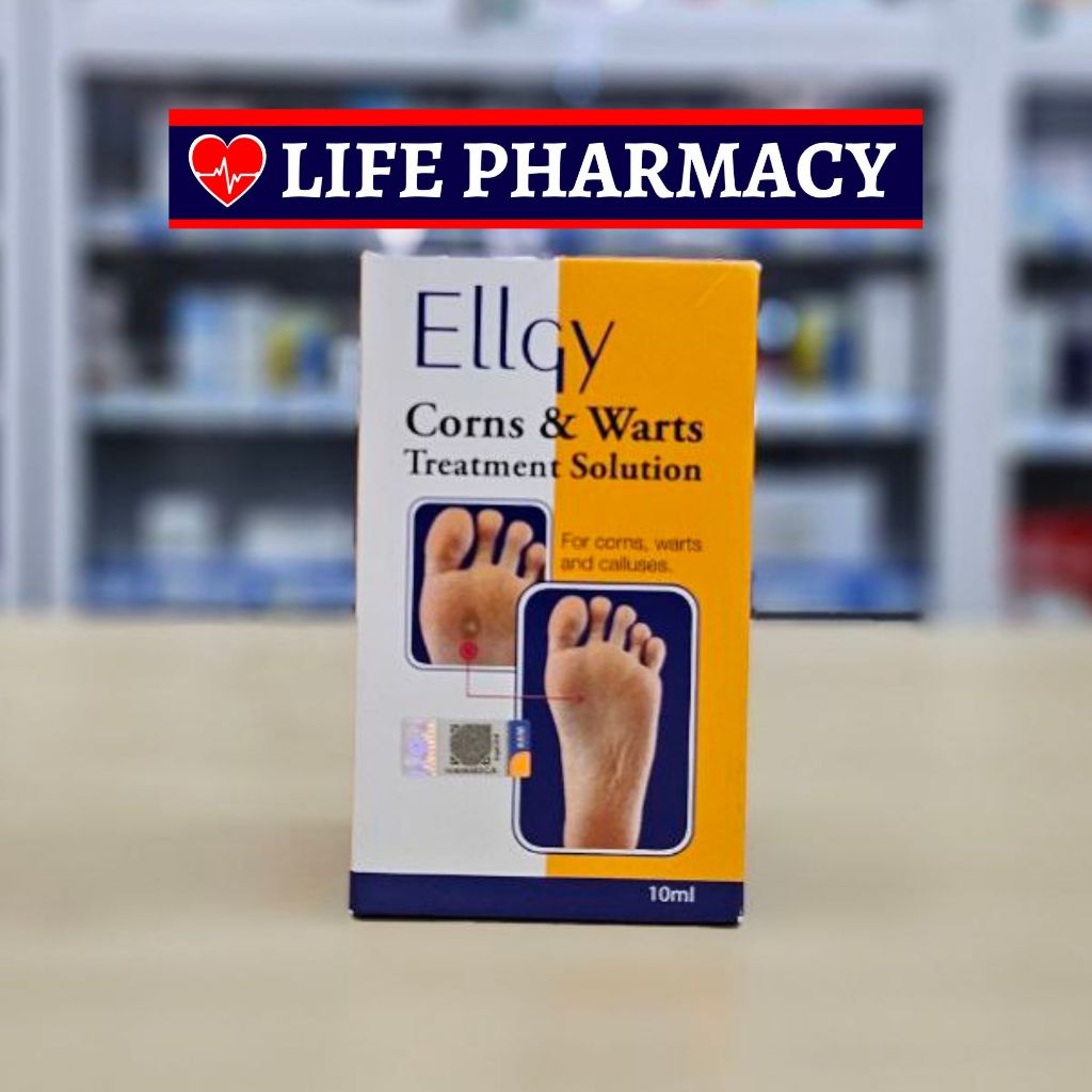 ELLGY CORNS AND WARTS TREATMENT SOLUTION 10ML (EXP : 12/26) | Shopee ...