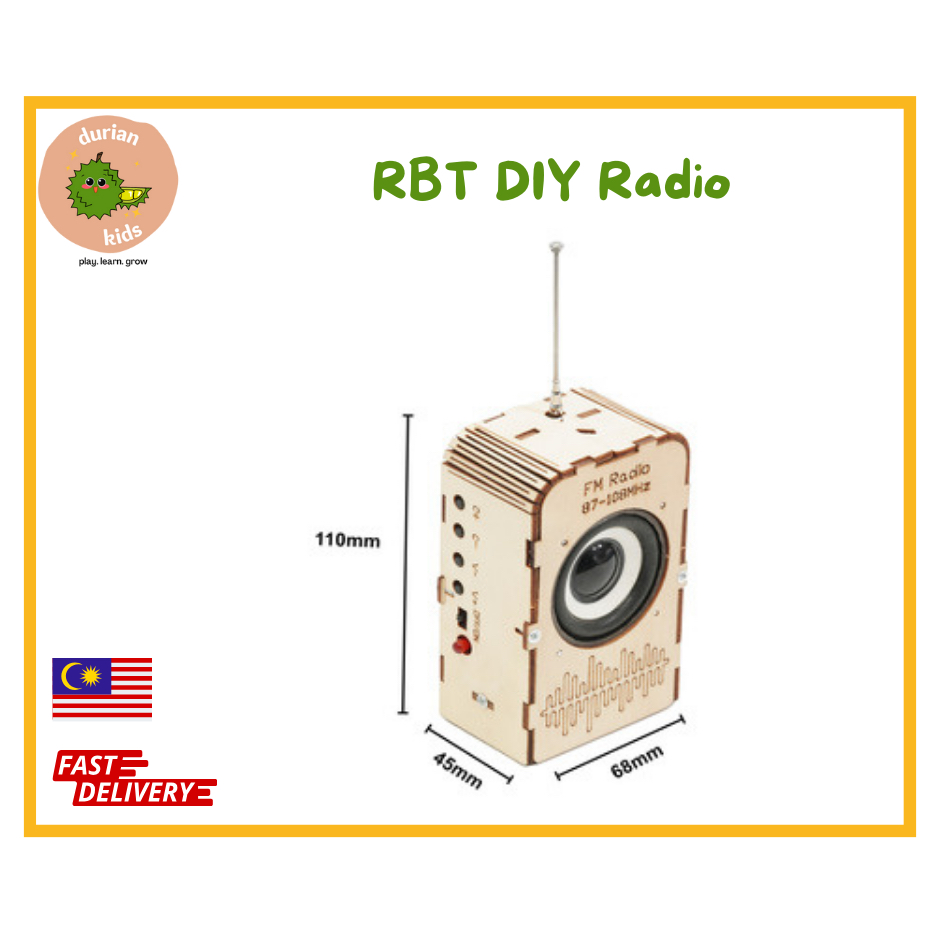RBT DIY Radio Science Physic toys/ STEAM educational Toys | Shopee Malaysia