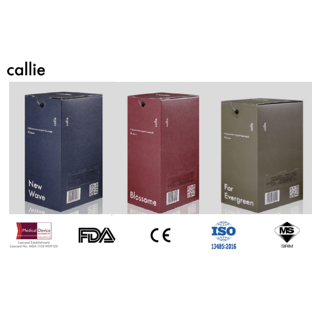 Callie 4 Ply Surgical Face Mask | Shopee Malaysia