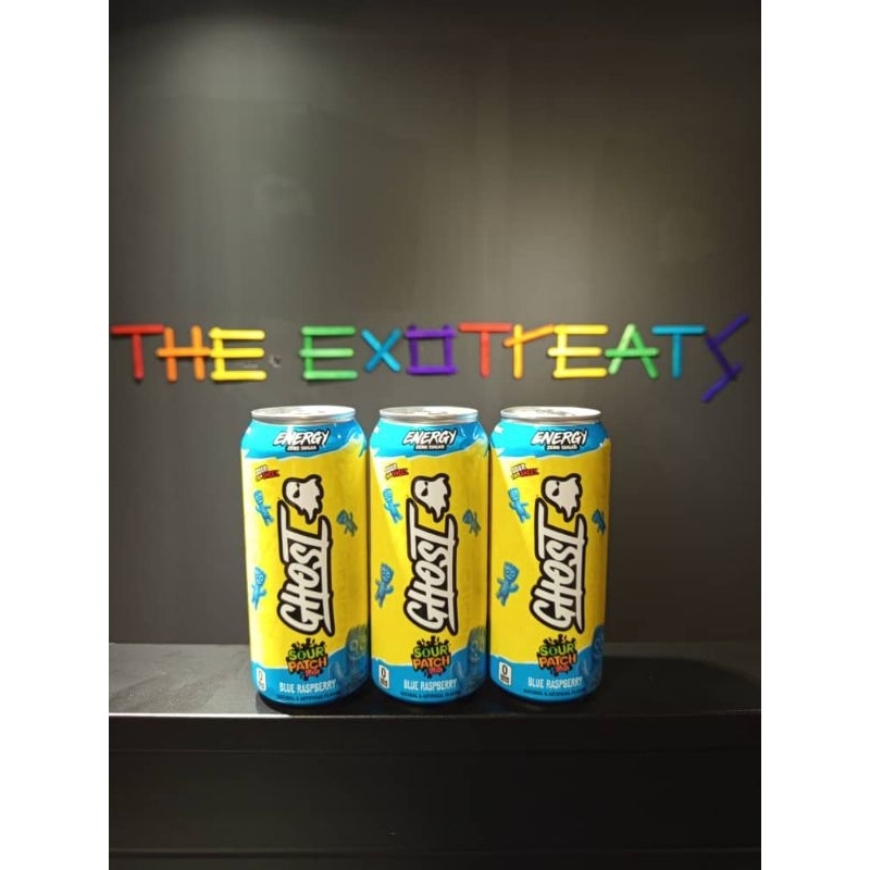 GHOST Energy Drink 473ml (Sour Patch Blue Raspberry) | Shopee Malaysia