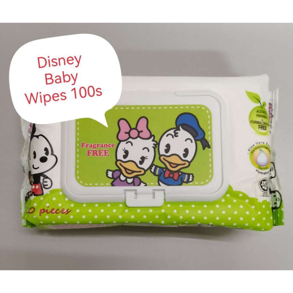 Disney Baby Wipes Wet Tissue 100s x 1 Packet | Shopee Malaysia