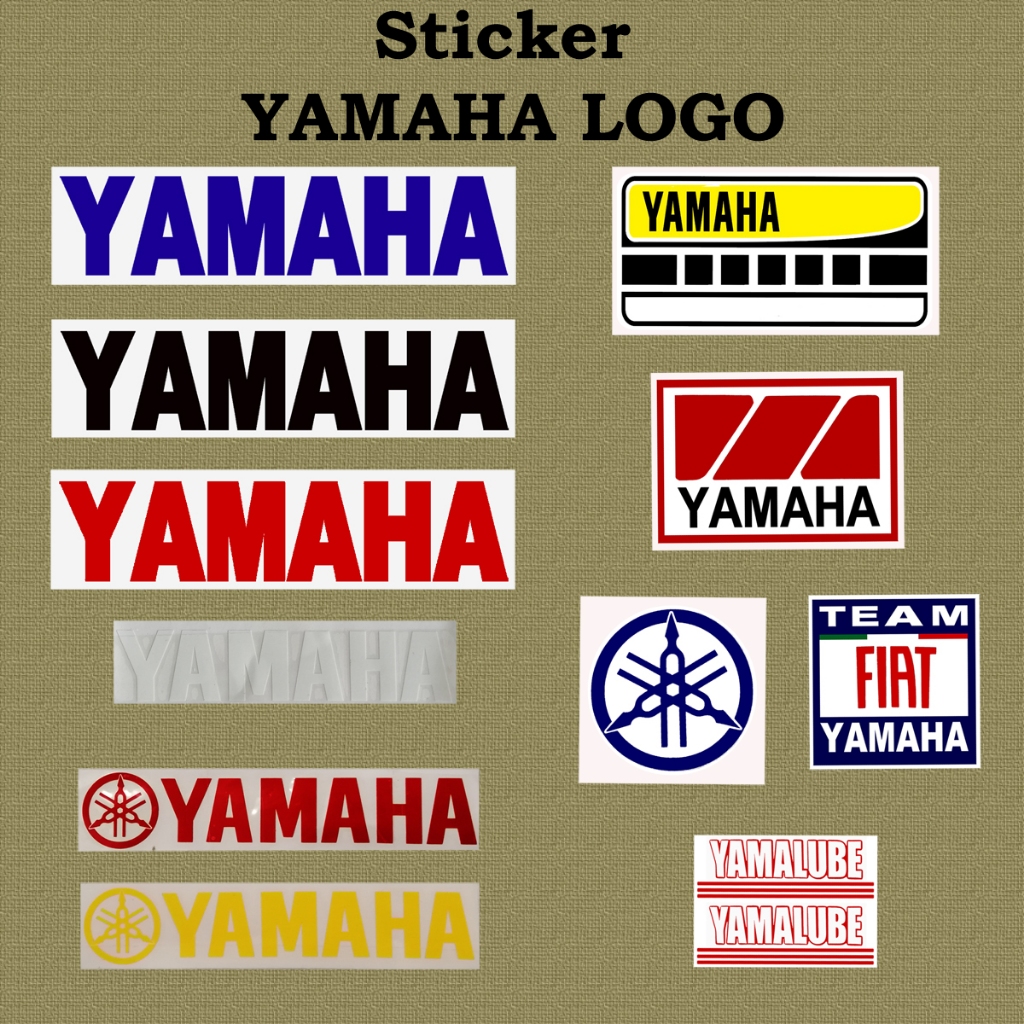 Sticker Motor YAMAHA Various Designs | Shopee Malaysia
