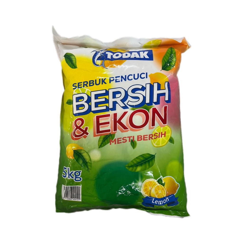 TODAK LAUNDRY SOAP POWDER 5KG PER PKT X 3PKT PER BUNDLE / TODAK SERBUK ...